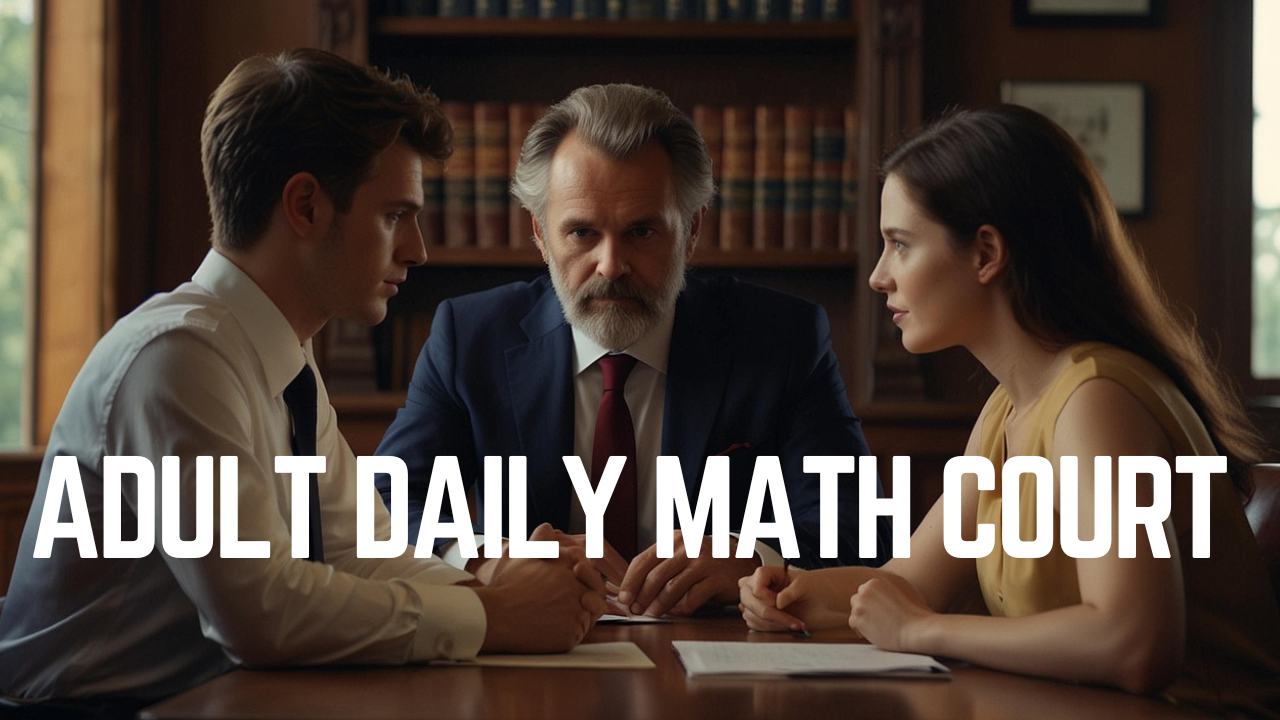 Adult Daily Math Court - mathcourt.com